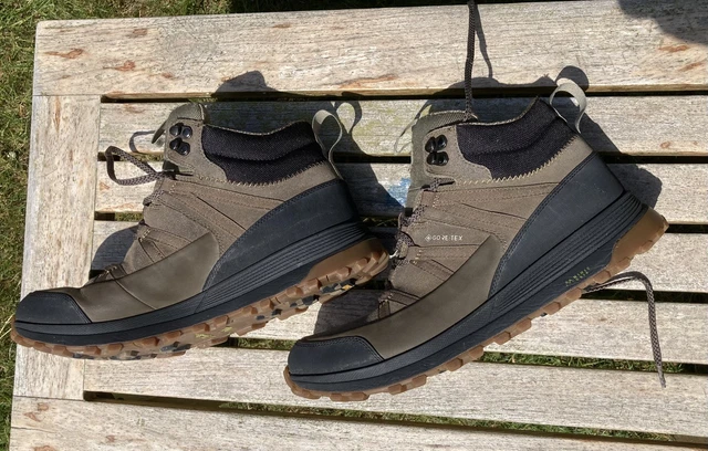 CLARKS MENS ATL TREK RISE GORE-TEX Dark Olive Suede Ankle Boots UK11 ...