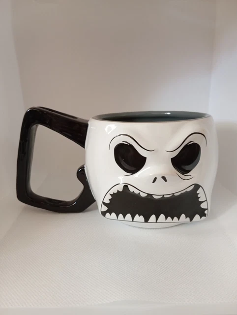 DISNEY NIGHTMARE BEFORE Christmas Jack Skellington 2 Face Mug 3D £14.99 ...