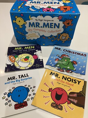 MR MEN MY Complete Collection Box Set 46 Books + 4 Extra Including Mr ...