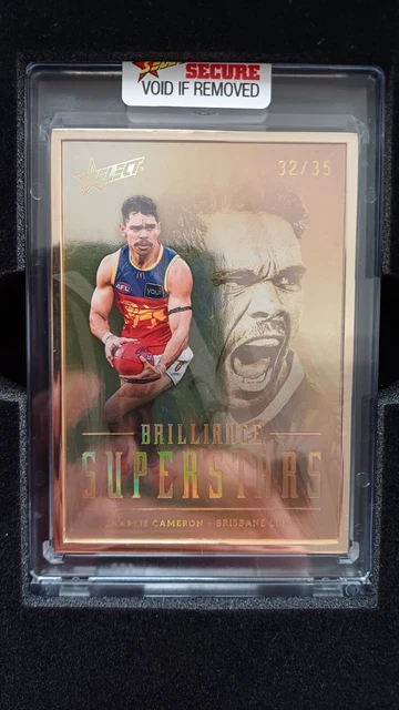 AFL SELECT 2024 Brilliance Gold Charlie Cameron 32/35 Brisbane Lions ...