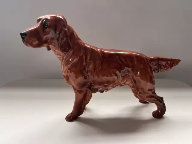 ROYAL DOULTON IRISH Setter Dog, Pat O’Moy HN1055 £55.00 - PicClick UK