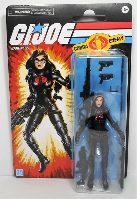 HASBRO 2022 GI Joe Classified Baroness Retro Card-Back 6'' Action ...