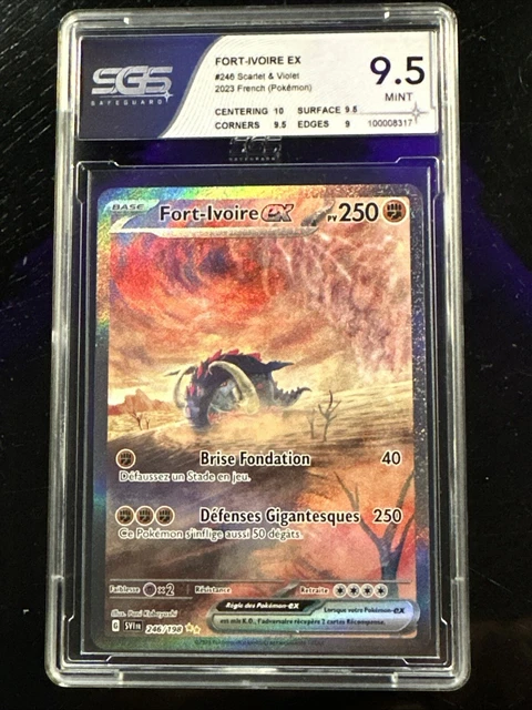 POKÉMON - FORT IVOIRE EX 245/198 - SGS 9.5 EUR 35,00 - PicClick FR