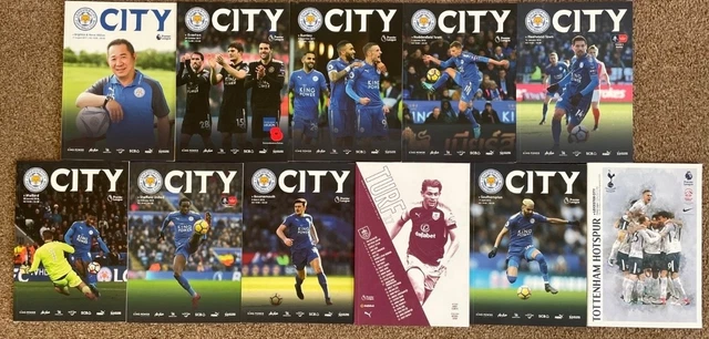 LEICESTER CITY PROGRAMME Bundle (33 Programmes & 7 Posters) £3.99 ...