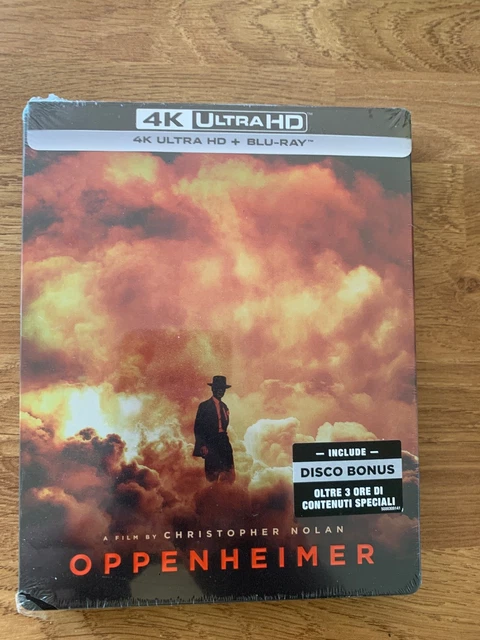 OPPENHEIMER 4K UHD Blu-ray SteelBook EU Import Exclusive NEW SEALED EUR 31,97 - PicClick IT