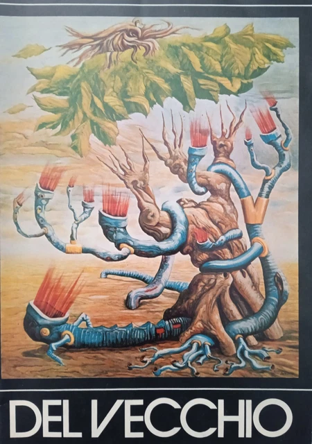 'MARIO DEL VECCHIO', Galleria D'arte Saletta Conti, 4-20 Novembre 1972 ...