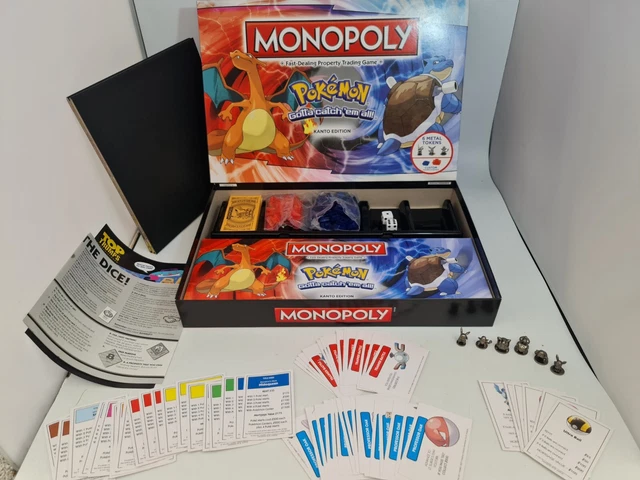 HASBRO POKEMON MONOPOLY Kanto Edition Board Game EUR 28,82 - PicClick FR