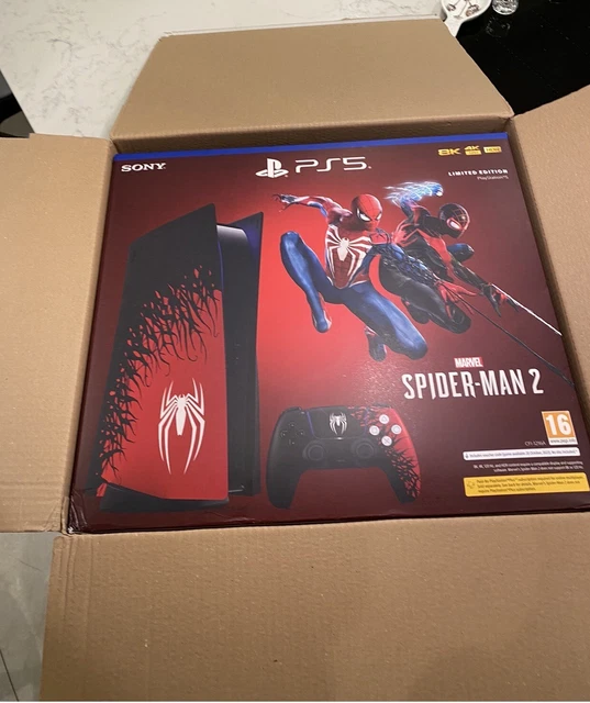 PLAYSTATION 5 CONSOLE Marvel’s Spider-Man 2 Limited Edition Bundle PS5 ...