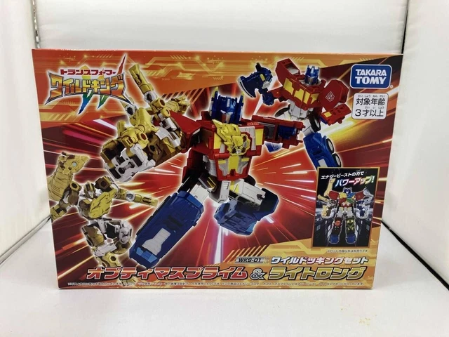 TAKARA TOMY OPTIMUS Prime Transformers Wild King Light Long Wild King ...