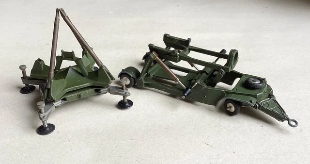 CORGI NO.1124 MISSILE LAUNCHER RAMP & No.1109 BRISTOL BLOODHOUND ...