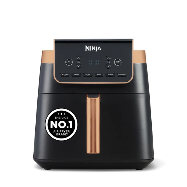 NINJA AIR FRYER MAX PRO, 6.2L, Uses No Oil, Large Square Single Drawer ...