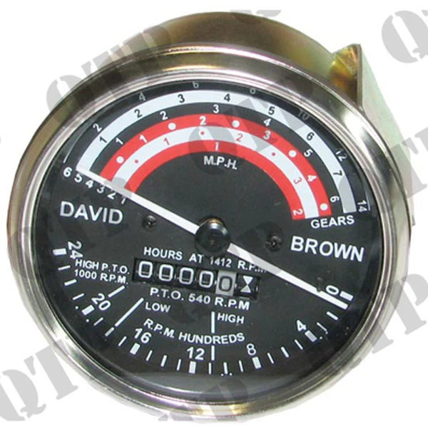 DAVID BROWN SELECTAMATIC Tractor Rev Counter Clock - Early Type £30.00 ...