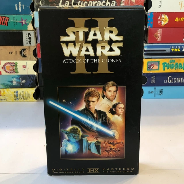 STAR WARS EPISODE 2, Attack of the Clones (2002) VHS $7.99 - PicClick CA