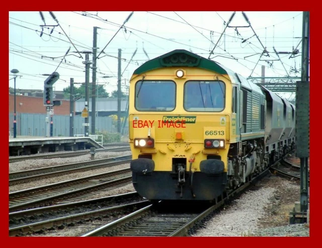 PHOTO CLASS 66 Loco No 66513 £1.65 - PicClick UK