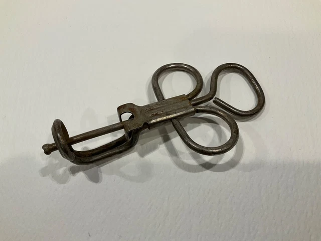 VINTAGE OLIVE CHERRY pit pusher extractor manual extraction utensil ...