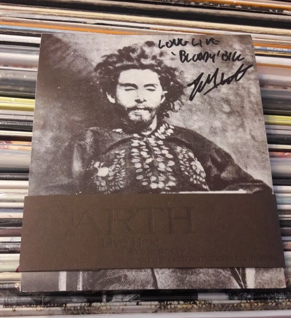 SIGNED DYLAN CARLSON Earth HEX Live cd lp nirvana kurt cobain sub pop ...