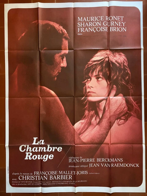 AFFICHE LA CHAMBRE Jean Pierre BERCKMANS Maurice RONET Francoise BRION ...