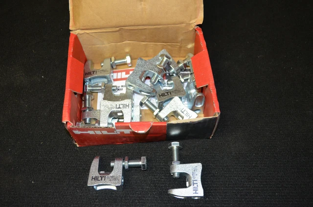 2 HILTI MAB-11 Spannbügel Schraube Schienenbefetigung Befestigung ...