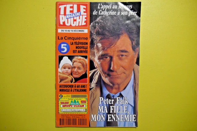 TÉLÉ POCHE , n° 1504 - 1994 - Peter falk , thierry lhermitte EUR 10,00 ...