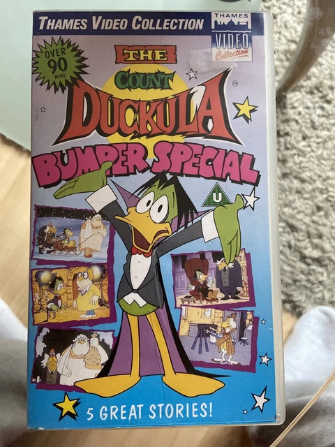 COUNT DUCKULA BUMPER Special 1 VHS Cosgrove Hall Thames Video Retro ...