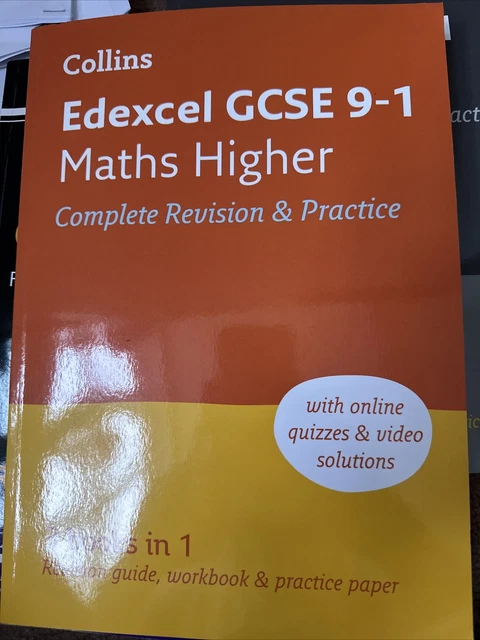 EDEXCEL GCSE 9-1 Maths Higher Complete Revision & Practice $8.62 - PicClick