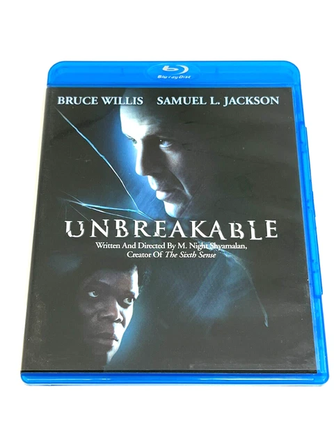 UNBREAKABLE BLU-RAY - Bruce Willis - Samuel L. Jackson - Region Free (A ...
