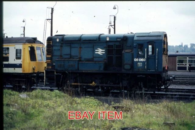 ORIGINAL 35MM SLIDE CLASS 08 SHUNTER 08060 AT LINCOLN 5/81 £9.15 ...