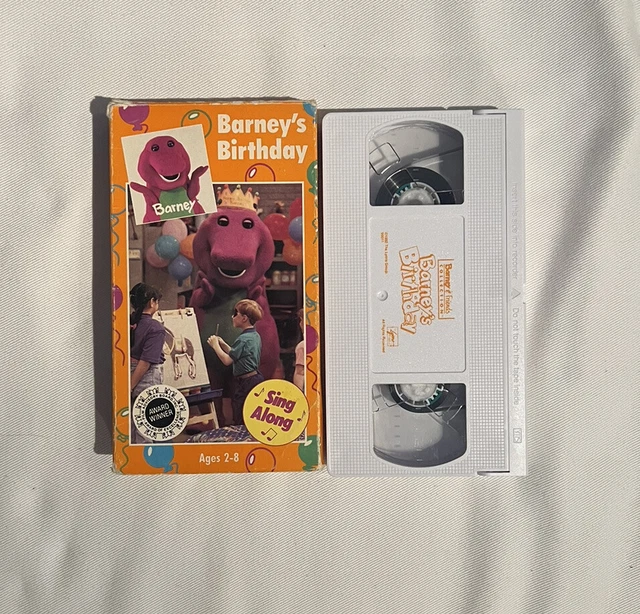 BARNEY’S BIRTHDAY | 1992 VHS | Barney & Friends Collection $4.99 ...