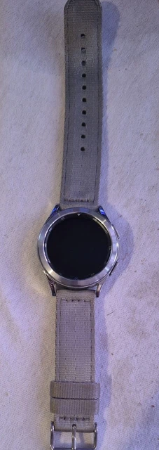 SAMSUNG GALAXY WATCH4 Classic 42mm SM-R885 4G LTE Smartwatch SS Silver ...