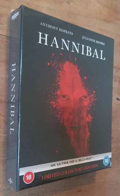 HANNIBAL COLLECTOR'S EDITION 4K UHD Blu-Ray Steelbook New Sealed OOP ...