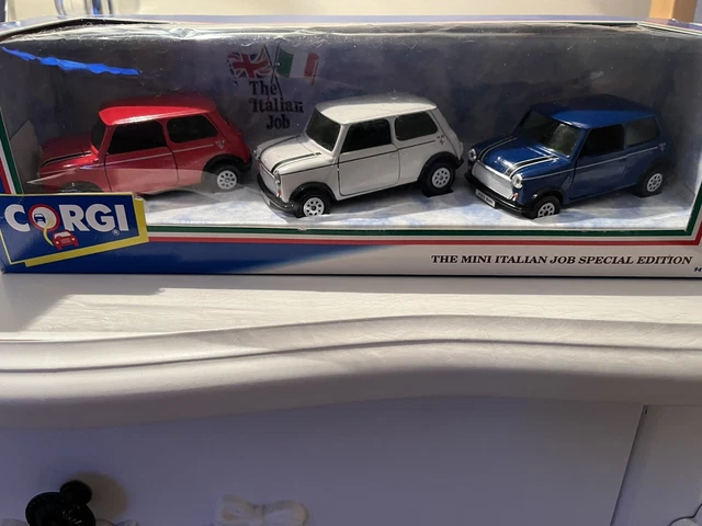 CORGI THE ITALIAN Job Mini Cooper Special Edition 94171 Gift Set 1:43 ...