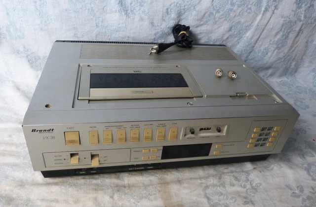 #VHS VINTAGE 1980'S# Magnétoscope VHS Secam - Brandt VK38 (HS pour ...