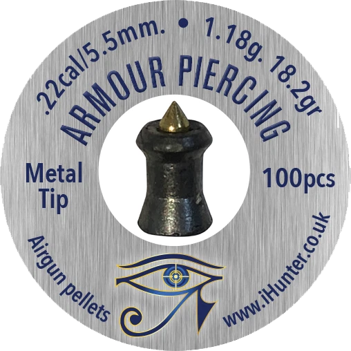 *NEW *ARMOUR PIERCING – Full Metal Jacket airgun pellets .22/5.5mm ...
