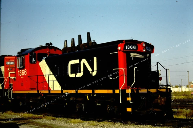 ORIGINAL RAIL SLIDE - CN Canadian National 6747+ Portal Heights QC 6-1-1995 $8.40 - PicClick AU