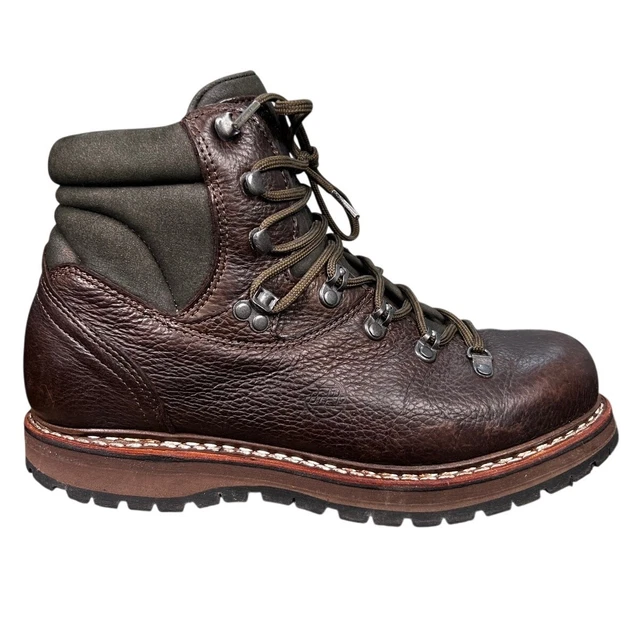HAN WAG MEN’S Tashi Brown Leather Hiking Trail Boot Size US 10.5 £271. ...