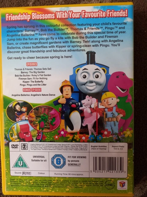 HERE COMES SPRING Dvd Kids Thomas Kipper Fireman Sam Pingu Barney £9.99 ...