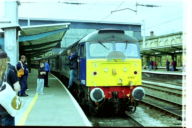 35MM RAILWAY COLOUR Negative Class 47 832 and 47 712 at Carlisle £2.54 ...