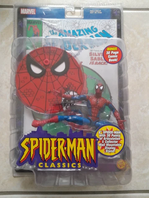 MARVEL LEGENDS SPIDER-MAN Classics Amazing Spider-Man 2000 Toy Biz EUR ... MARVEL LEGENDS SPIDER-MAN Classics Amazing Spider-Man 2000 Toy Biz EUR ...
