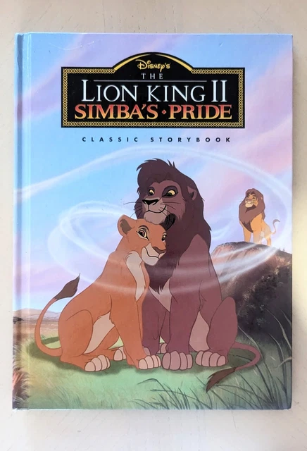 DISNEY'S THE LION King II: Simba's Pride Hardcover Book - Classic ...