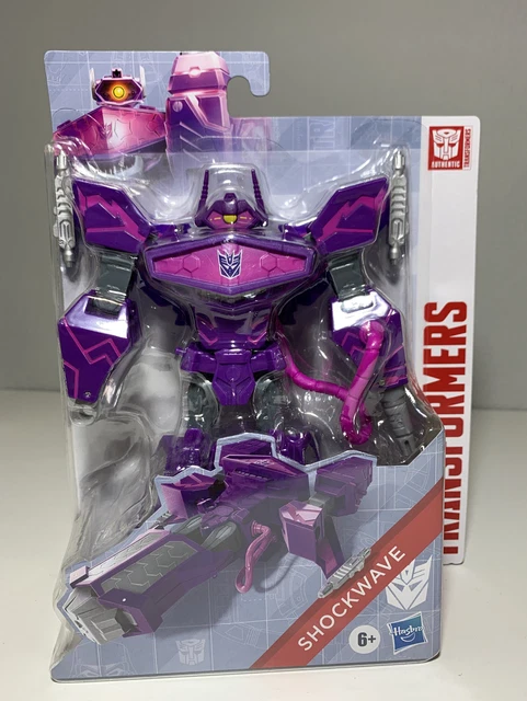 TRANSFORMERS AUTHENTICS SHOCKWAVE Decepticon Action Figure 2020 Hasbro ...