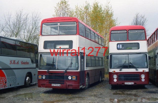 ORIGINAL BUS PHOTOGRAPHIC negative GHA Coaches Olympian A279ROW,Ex ...
