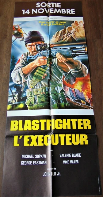 BLASTFIGHTER L'EXECUTEUR *AFFICHE ORIGINALE 60x160cm *23 BLASTFIGHTER L'EXECUTEUR *AFFICHE ORIGINALE 60x160cm *23