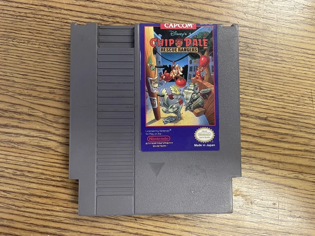 DISNEY'S CHIP 'N Dale: Rescue Rangers (Nintendo Entertainment System ...