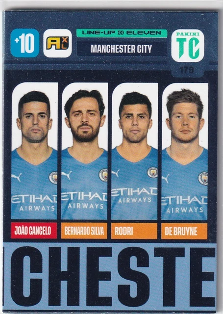 PANINI 2022 HAUT Class Trading Card Carte No. 179 Line-Up Eleven Manchester City EUR 1,00 ...