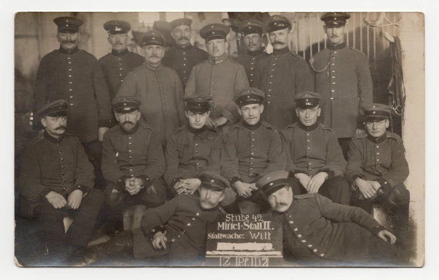 ORIGINAL FOTO SOLDATEN in der Stube, Feldartillerie-Regiment Nr. 72, 1 ...