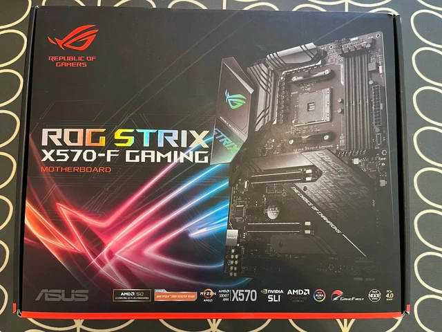 ASUS STRIX X570-F Gaming MB with 3950x CPU and 64gb ballistix ram ...