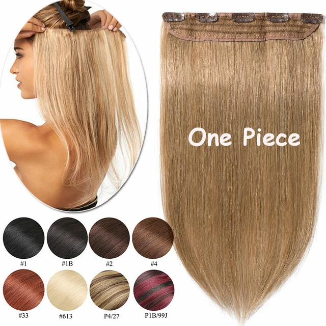 Clip In Extensions Echthaar 1 Tresse