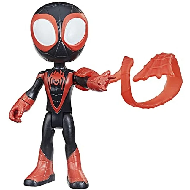 MARVEL SPIDEY AND his Amazing Friends Miles Morales spinn Spiderman 4 ...