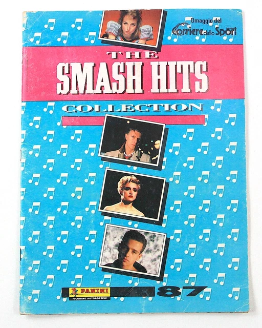 THE SMASH HITS Album Figurine Panini Cantanti Anni 80 Collezione ...