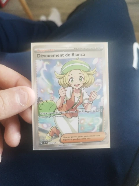 CARTE POKÉMON - Dévouement de Bianca 197/162 FA - Forces Temporelle ...
